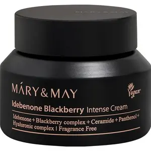 MARY&MAY Idebenone Blackberry Intense Cream - No Color