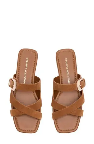 STUART WEITZMAN Sai Slide Sandal - Doe