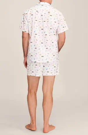 PETITE PLUME Classic Twill Pajama Set