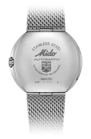 MIDO Commander 1959 Automatic Stainless Steel Mesh Watch