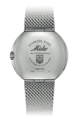 MIDO Commander 1959 Automatic Stainless Steel Mesh Watch