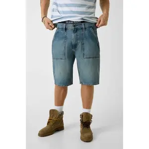 Guess Carpenter Denim Shorts - Blue