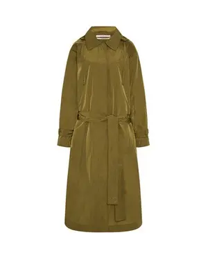 Another Tomorrow Recycled Nylon Trench