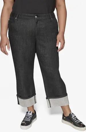 Karl Lagerfeld Paris Straight Leg Jeans For Women