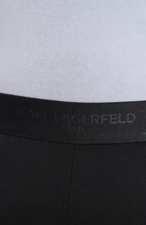 Karl Lagerfeld Paris Nylon Blend Compression Pants