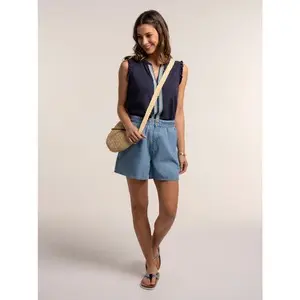BRAKEBURN Jenny Blouse - Navy