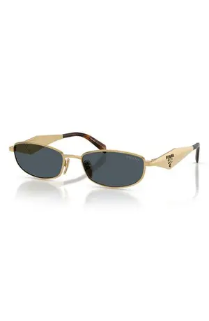Prada 55mm Oval Sunglasses