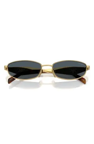 Prada 55mm Oval Sunglasses