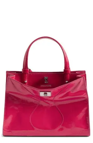 Zadig&Voltaire Patent Leather Shoulder Bag - Podium
