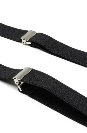 CUFFLINKS, INC. Classic Elastic And Leather Suspenders