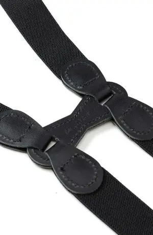 CUFFLINKS, INC. Classic Elastic And Leather Suspenders