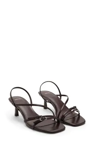 Mango Slingback Sandal - Chocolate