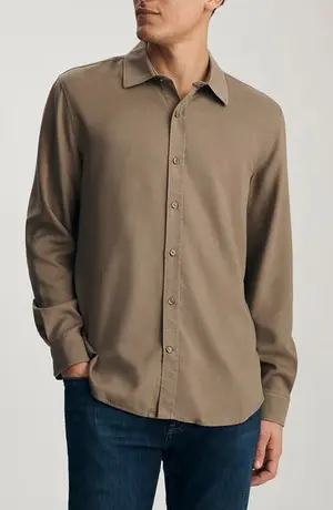 MAVI Regular Fit Button-up Shirt - Morel