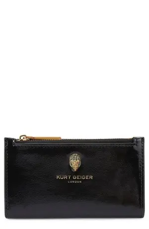 Kurt Geiger Bond Leather Bifold Wallet - Black