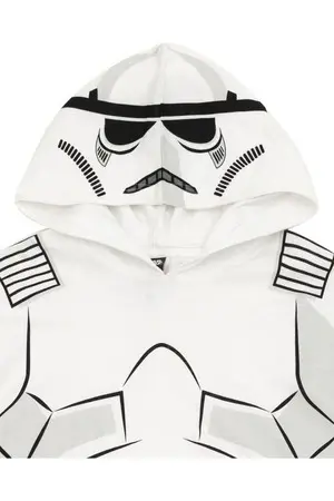STAR WARS Darth Vader Hooded T-shirt - White Stormtrooper