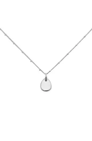 Monica Vinader Ziggy Petal Pendant Necklace - Sterling Silver