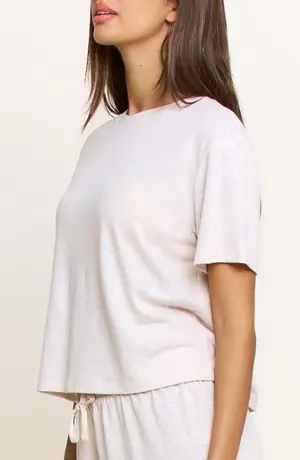 Honeydew Intimates Sunbeam Linen Blend Pajama Top - Dust