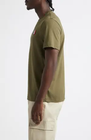 Moncler Tricolor Logo Patch T-shirt