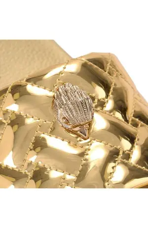 Kurt Geiger Meena Eagle Slide Sandal - Gold