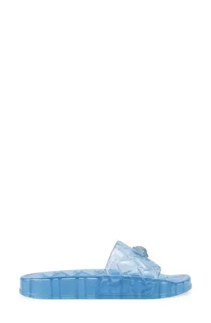 Kurt Geiger Meena Jelly Slide Sandal - Blue