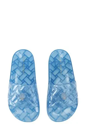 Kurt Geiger Meena Jelly Slide Sandal - Blue