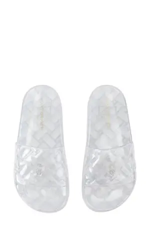 Kurt Geiger Meena Jelly Slide Sandal - Clear