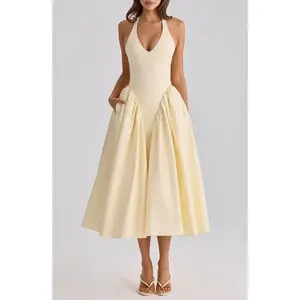 House Of Cb Tie Neck Day Dresses