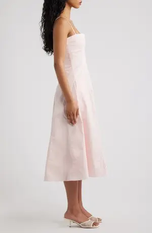 House Of Cb Dolly Seamed Midi Sundress