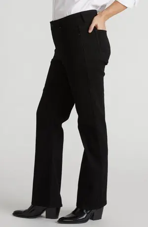 Universal Standard Marne High Waist Relaxed Bootcut Jeans - Dark Indigo