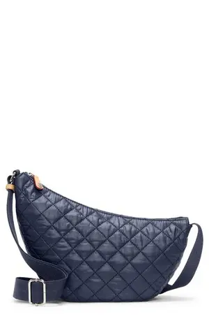Mz Wallace Small Metro Shoulder Bag - Navy