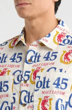 Brixton X Colt 45 Print Button-up Shirt