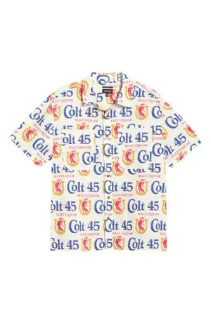 Brixton X Colt 45 Print Button-up Shirt