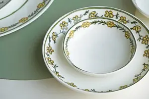 Twig New York Heritage Daisy Chain Assorted Set Of 3 Canape Dishes