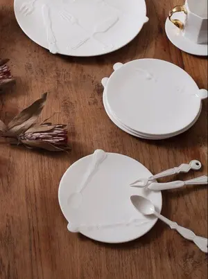 Twig New York Cutlery Set Of Two Accent Plates - Multi