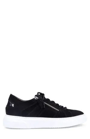 Ron White Mason Suede Zip-up Sneakers