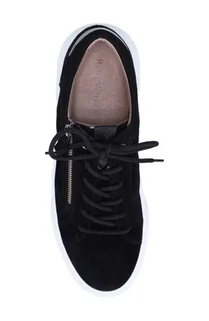 Ron White Mason Suede Zip-up Sneakers