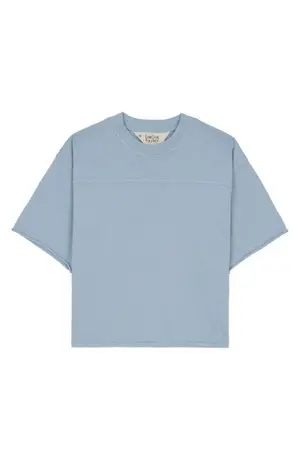 BRAIN DEAD Cotton Football T-shirt - Blue