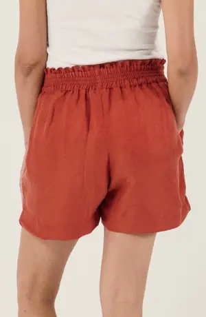 CACHE COEUR Maternity Smock Shorts - Copper