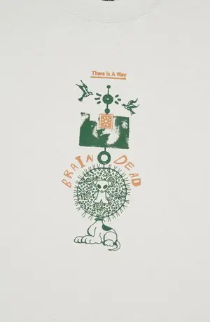 BRAIN DEAD There Is A Way Cotton Graphic T-shirt