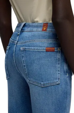 7 For All Mankind Crop Bootcut Jeans