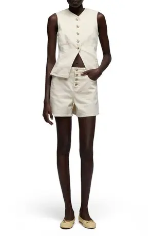 7 For All Mankind Kori Denim Shorts