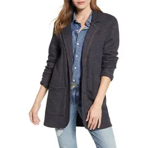 Caslon Knit Boyfriend Blazer