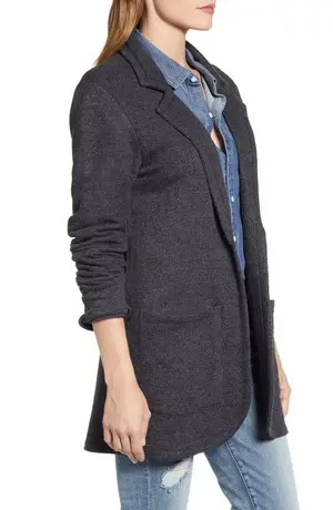 Caslon Knit Boyfriend Blazer
