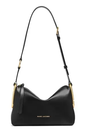 Marc Jacobs Medium Scene Leather Shoulder Bag - Black