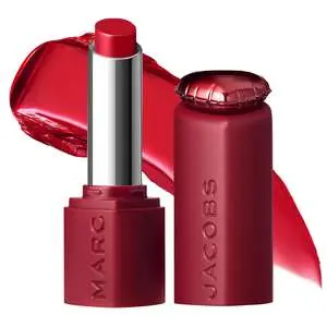 Marc Jacobs Heart On Long-lasting Soft Shine Lipstick - 400 On Red