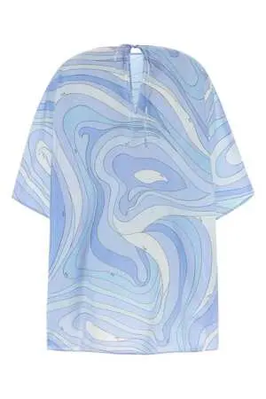 Emilio Pucci Printed Poplin Kaftan
