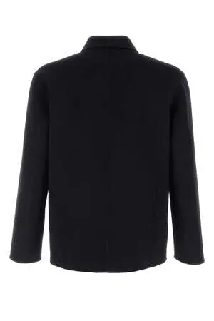JIL SANDER Midnight Wool Blend Shirt