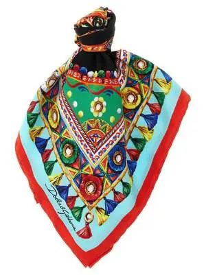 Dolce & Gabbana Carretto' Scarf - Multicolor