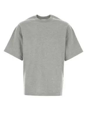 JIL SANDER Jil Sander Men Grey Cotton T-Shirt Gray