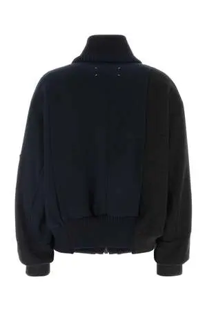 MAISON MARGIELA Two-tone Wool Bomber Jacket